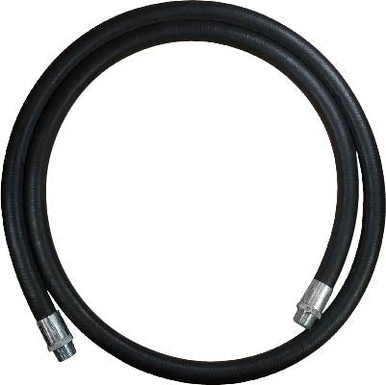 PIH-CH-3/4X9 - Hardwall Curb Hose 3/4" x 9ftColor: Black