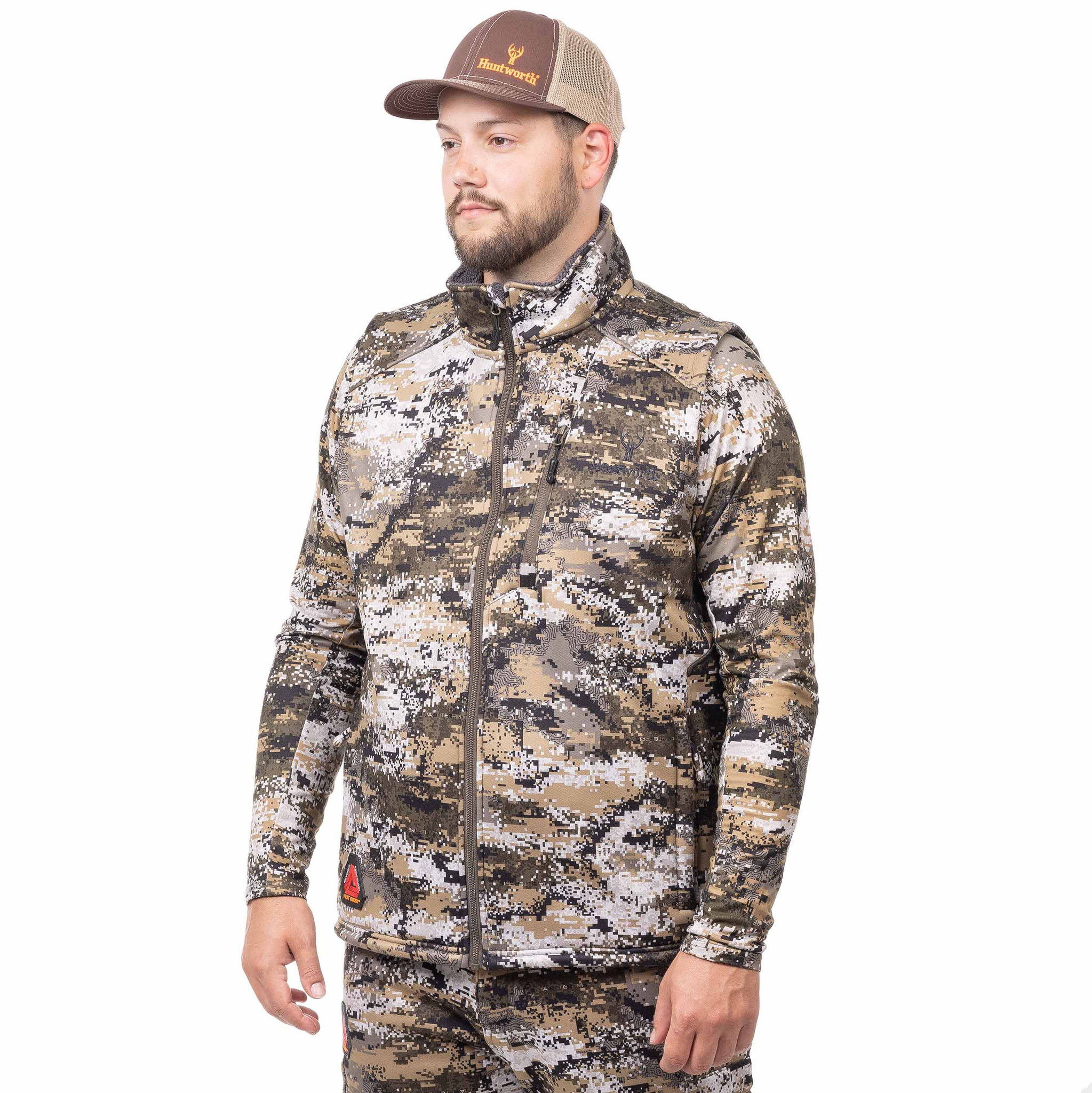Men’s Saskatoon Heat Boost™ Windproof Vest Disruption® – Huntworth Gear