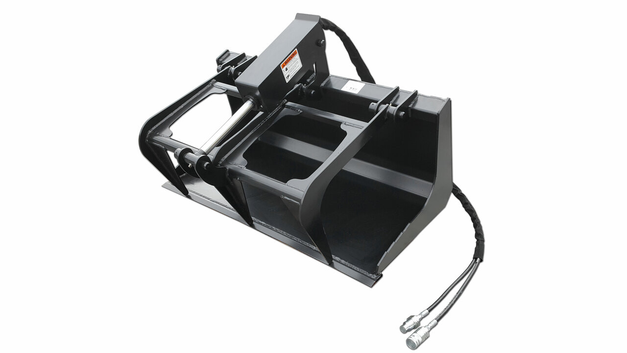 Mini skid steer Grapple Bucket