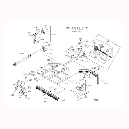 Part Diagrams - Rotary Cutters - Page 4 - HOWSE Implement