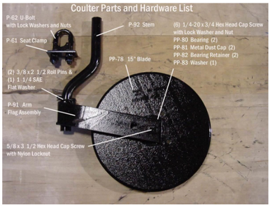 COULTER KIT MPH - HOWSE Implement