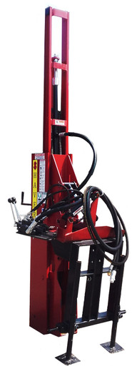 Shaver HD8 Post Driver with Category I 3-Point Hitch - Manual Tilt