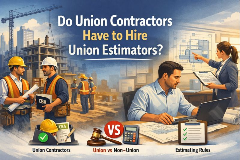 Do Union Contractors Have to Hire Union Estimators? - Pinch Estimating