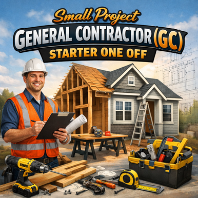 Small Project GENERAL CONTRACTOR (GC) STARTER ONE OFF