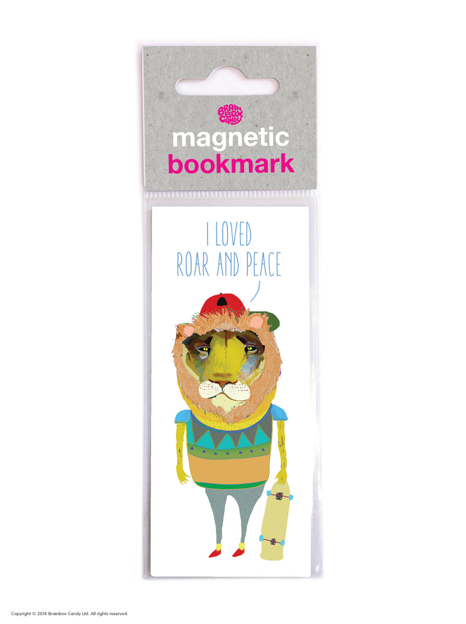 Funny Magnetic Bookmark Book Is Dope By Brainbox Candy | brainboxcandy.com
