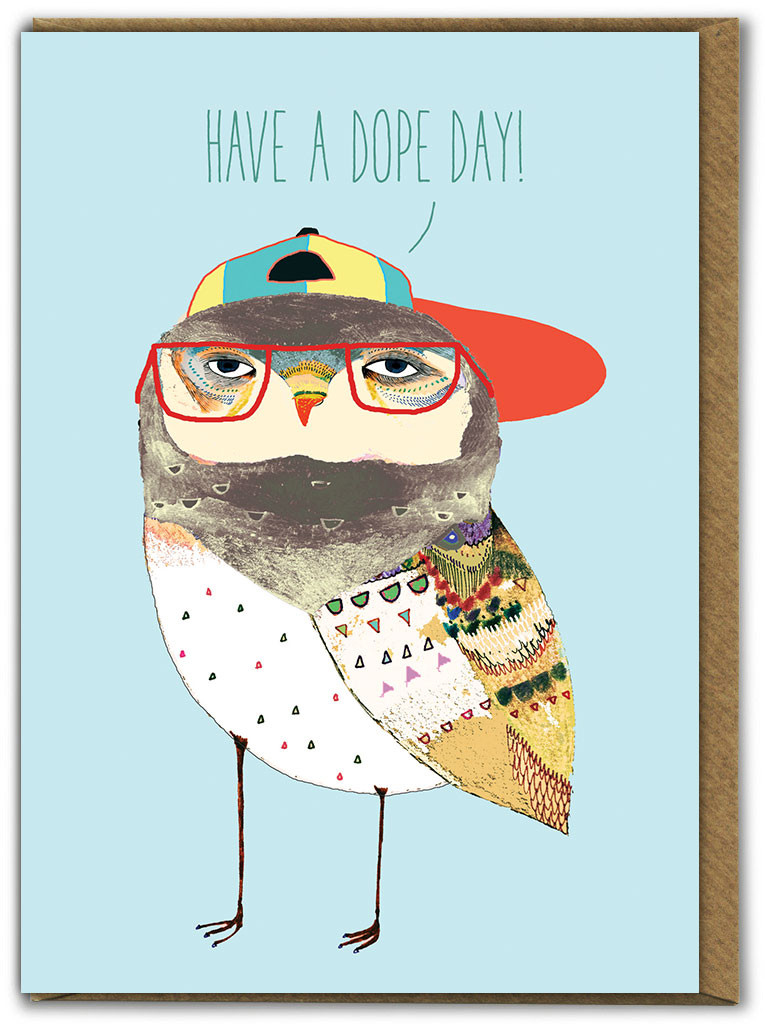 Funny Birthday Card Dope Day By Brainbox Candy | brainboxcandy.com