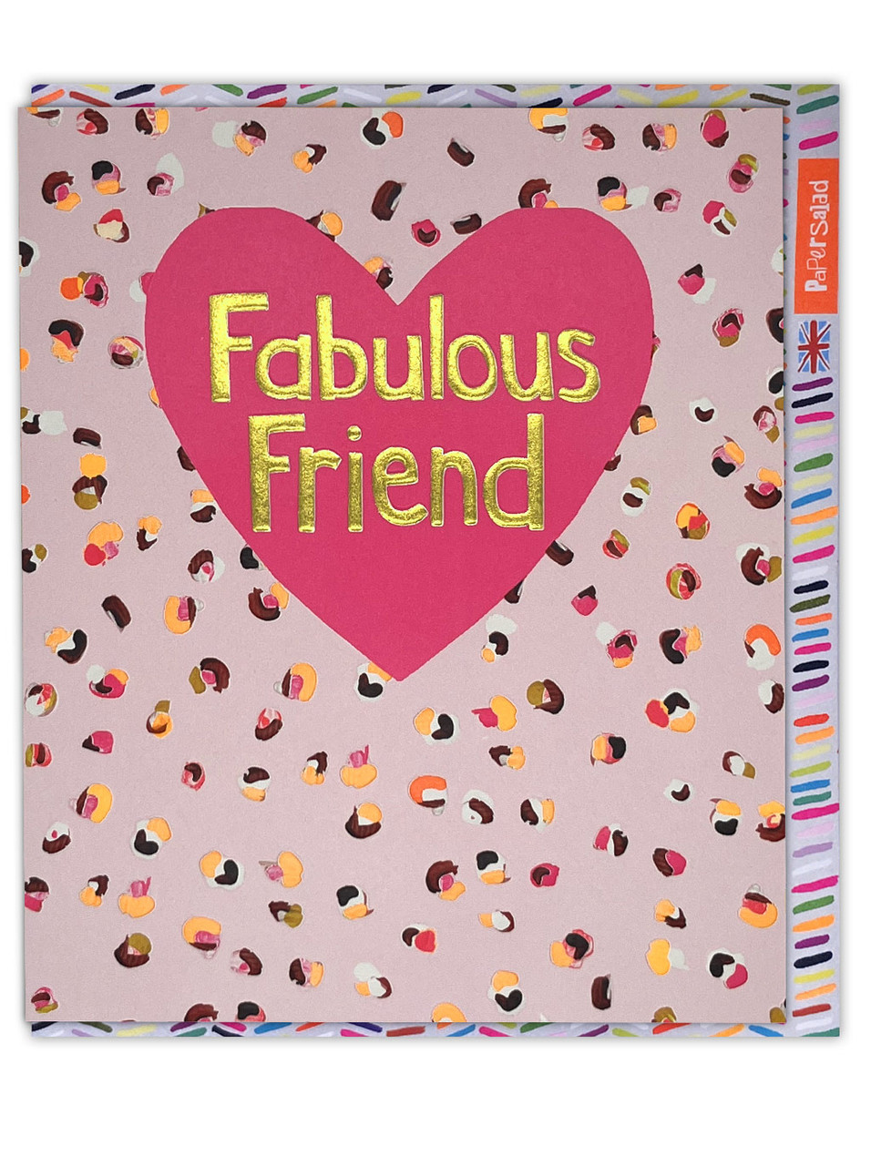 Fabulous Friend Birthday Card By Paper Salad | brainboxcandy.com