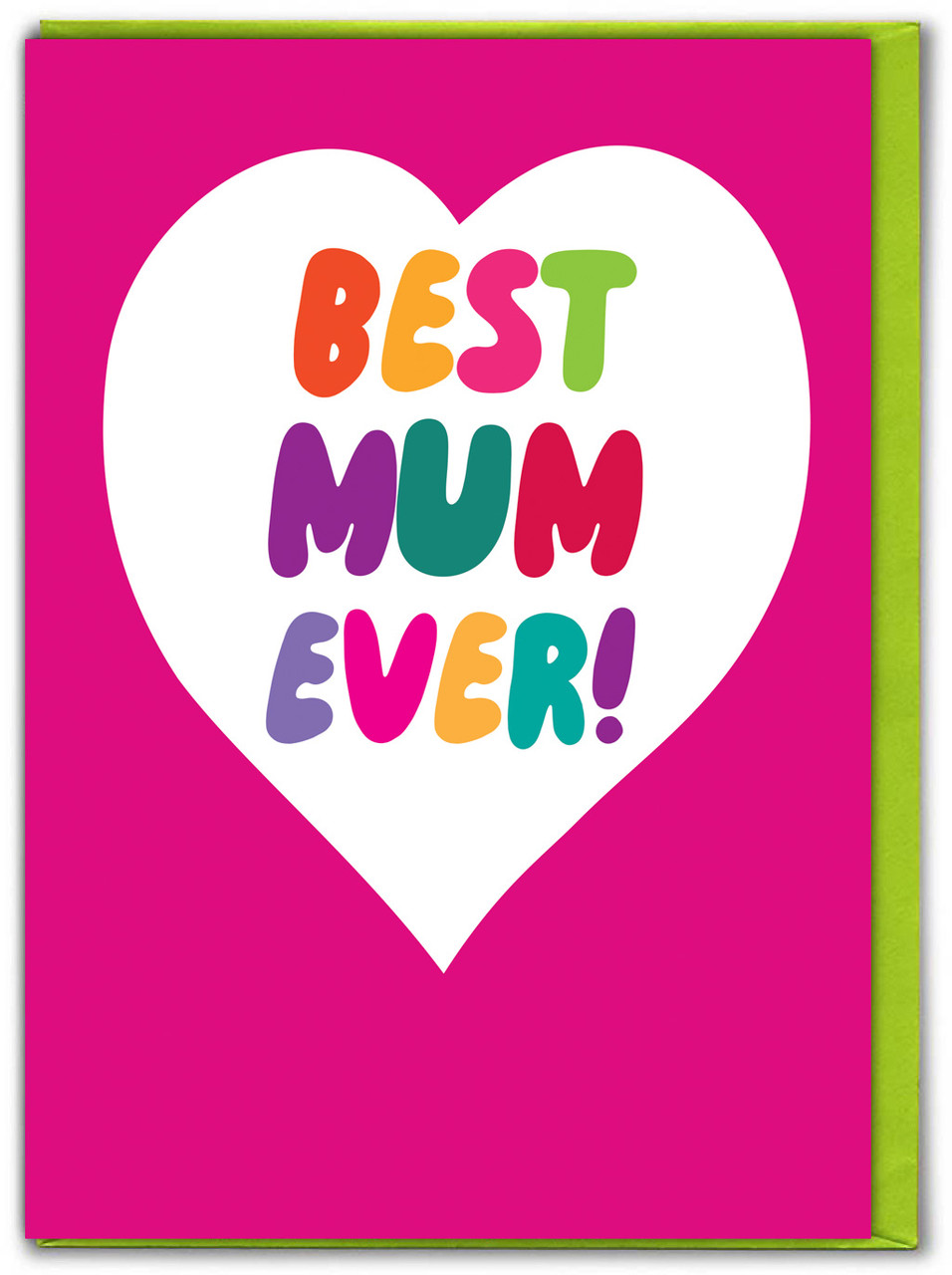 Best Mum Ever Card By Brainbox Candy
