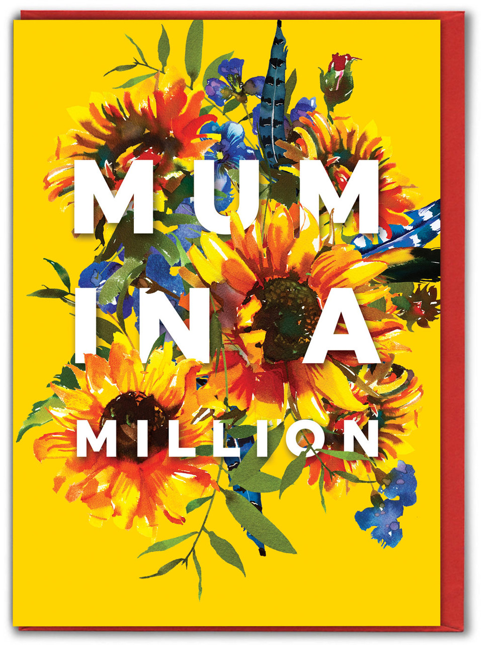 Funny Mothers Day Card Mum In A Million By Brainbox Candy