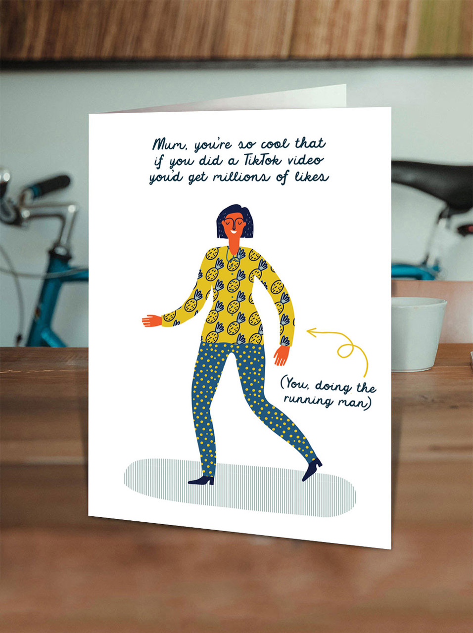 Funny Mothers Day Card Tiktok Mum By Brainbox Candy