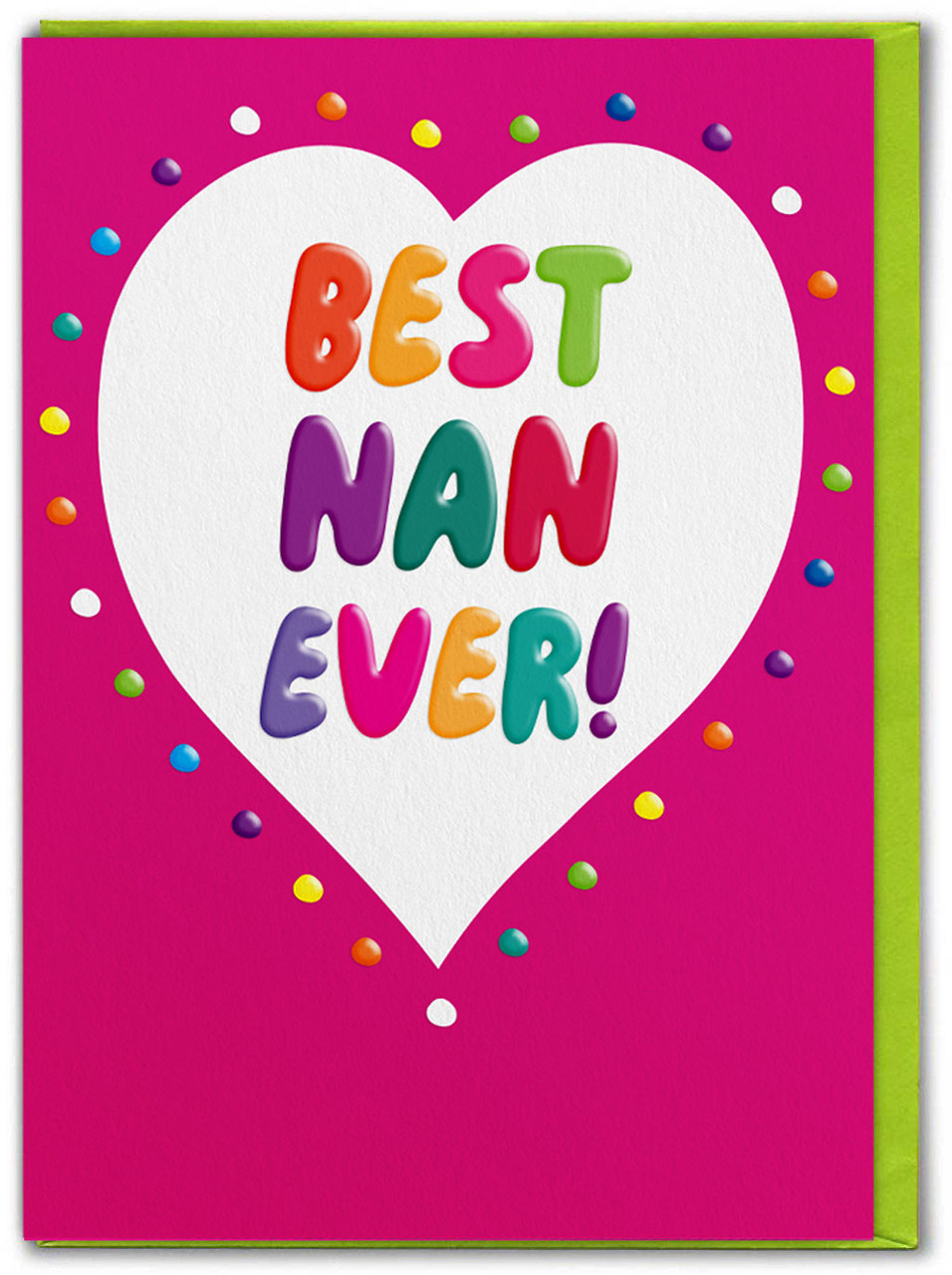 Funny Best Nan Ever Birthday Card By Brainbox Candy | brainboxcandy.com