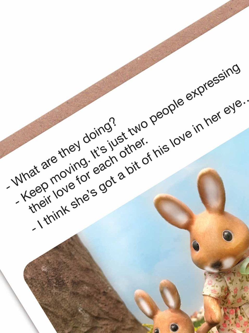 Rude Birthday Card What Are They Doing By Forest_Fr1ends ...
