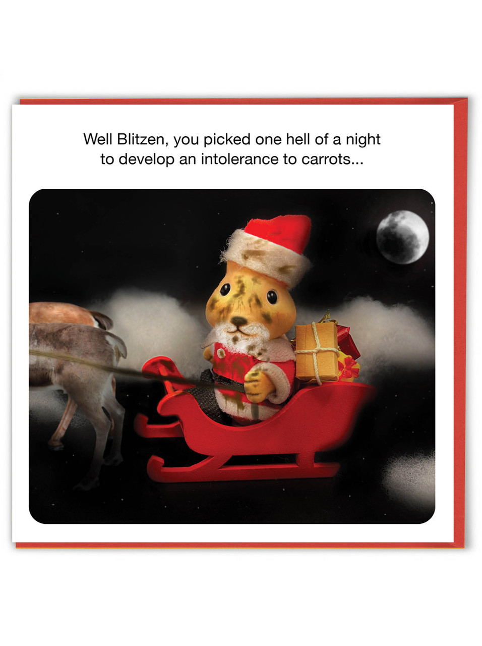 Funny Christmas Card Intolerance To Carots By Forest_Fr1ends ...
