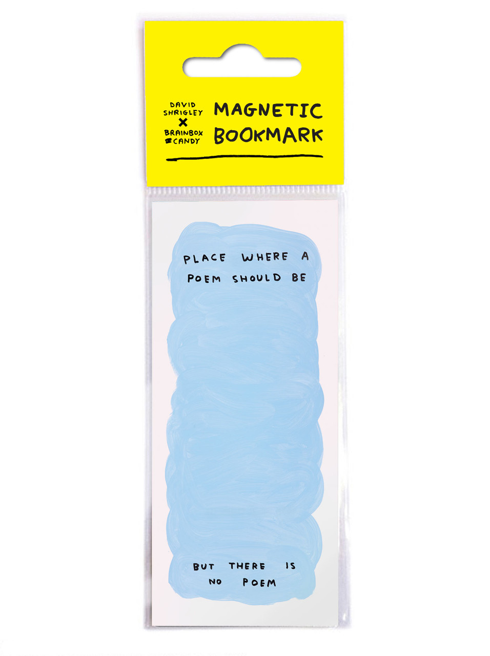 Funny Magnetic Bookmark Place Where A Poem Should Be By David Shrigley ...
