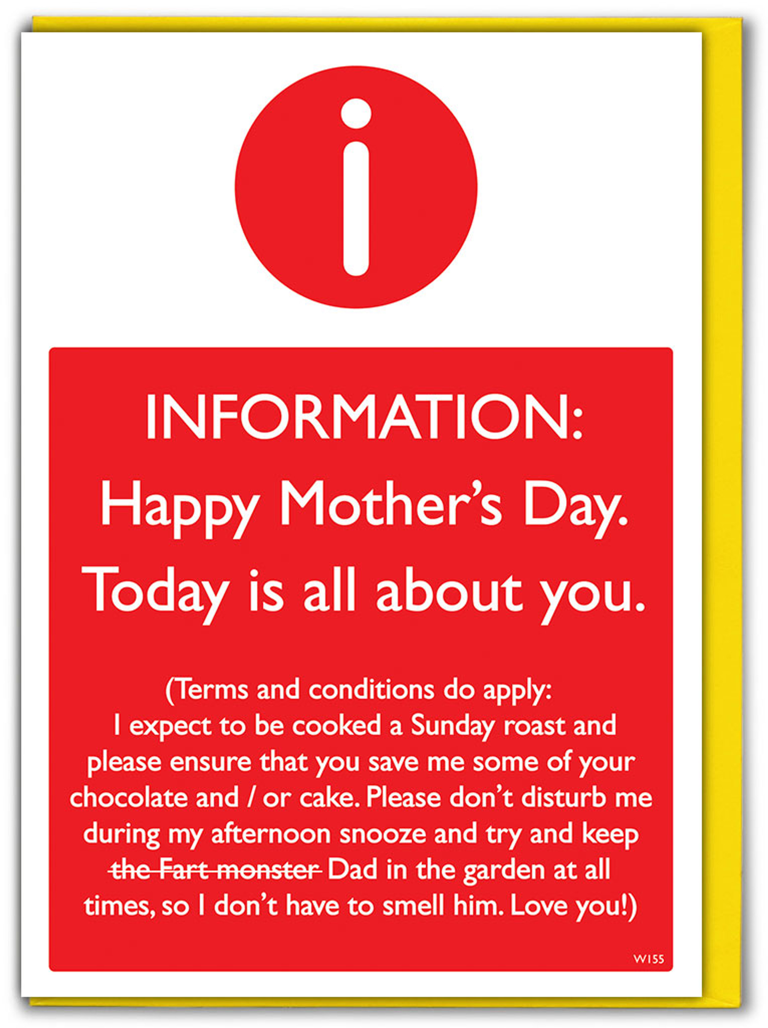 Funny Mothers Day Card Tandcs By Brainbox Candy