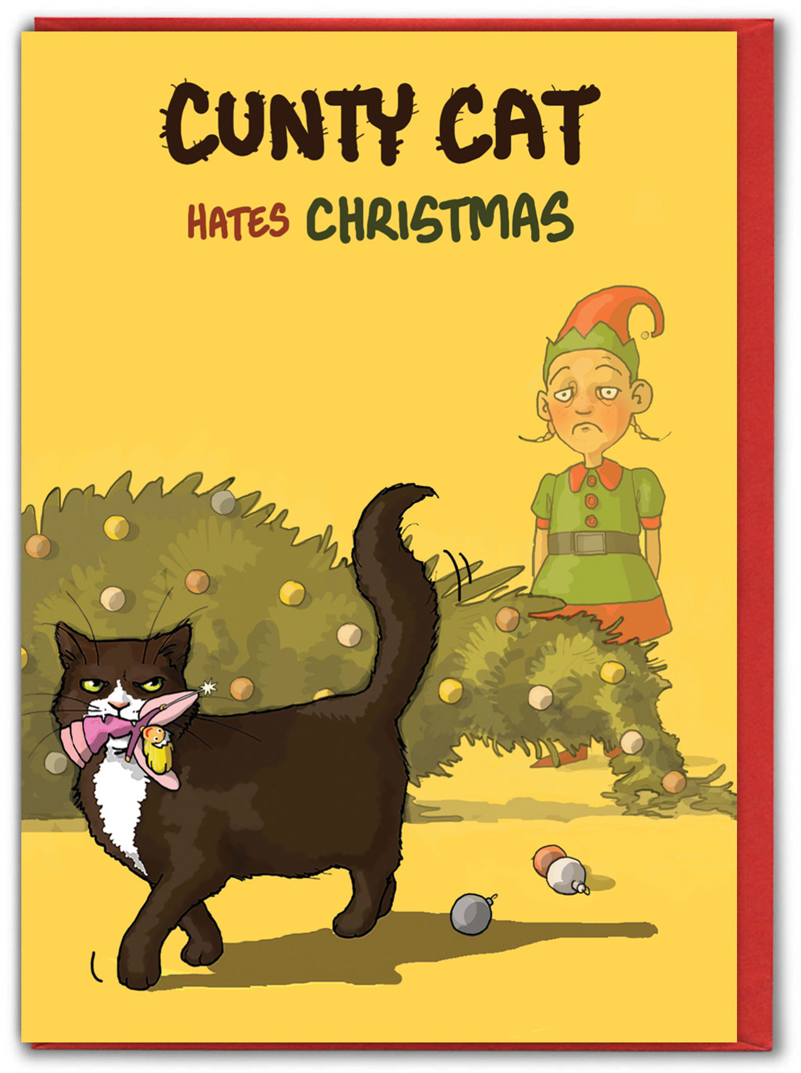 Rude Offensive Christmas Cards Brainbox Candy rude-offensive-christmas-cards-brainbox-candy