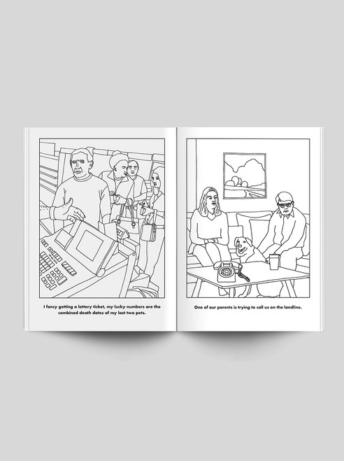 The Weekend Colouring Book By Modern Toss | brainboxcandy.com