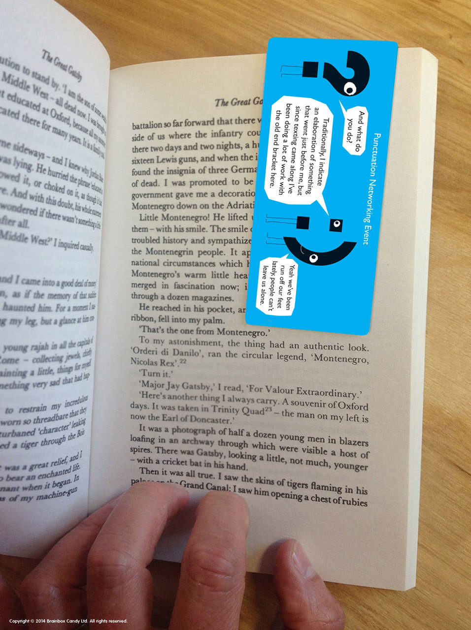 Funny Magnetic Bookmark What Do You Do By Modern Toss | brainboxcandy.com