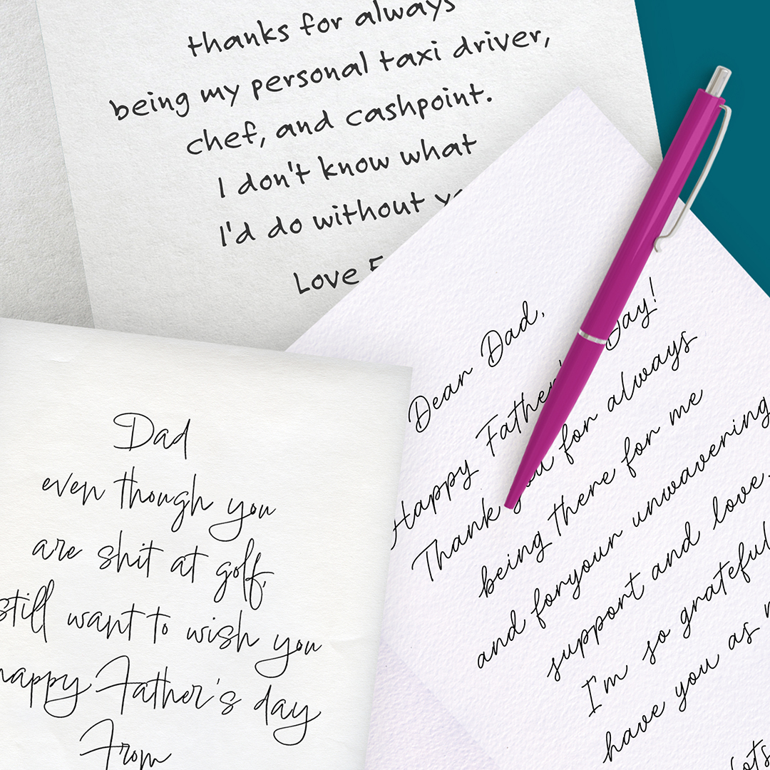 What to write in a Father's day card - brainboxcandy.com