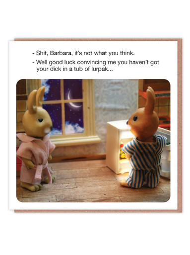 Rude Birthday Card Lurpak By Forest_Fr1ends | Brainbox Candy