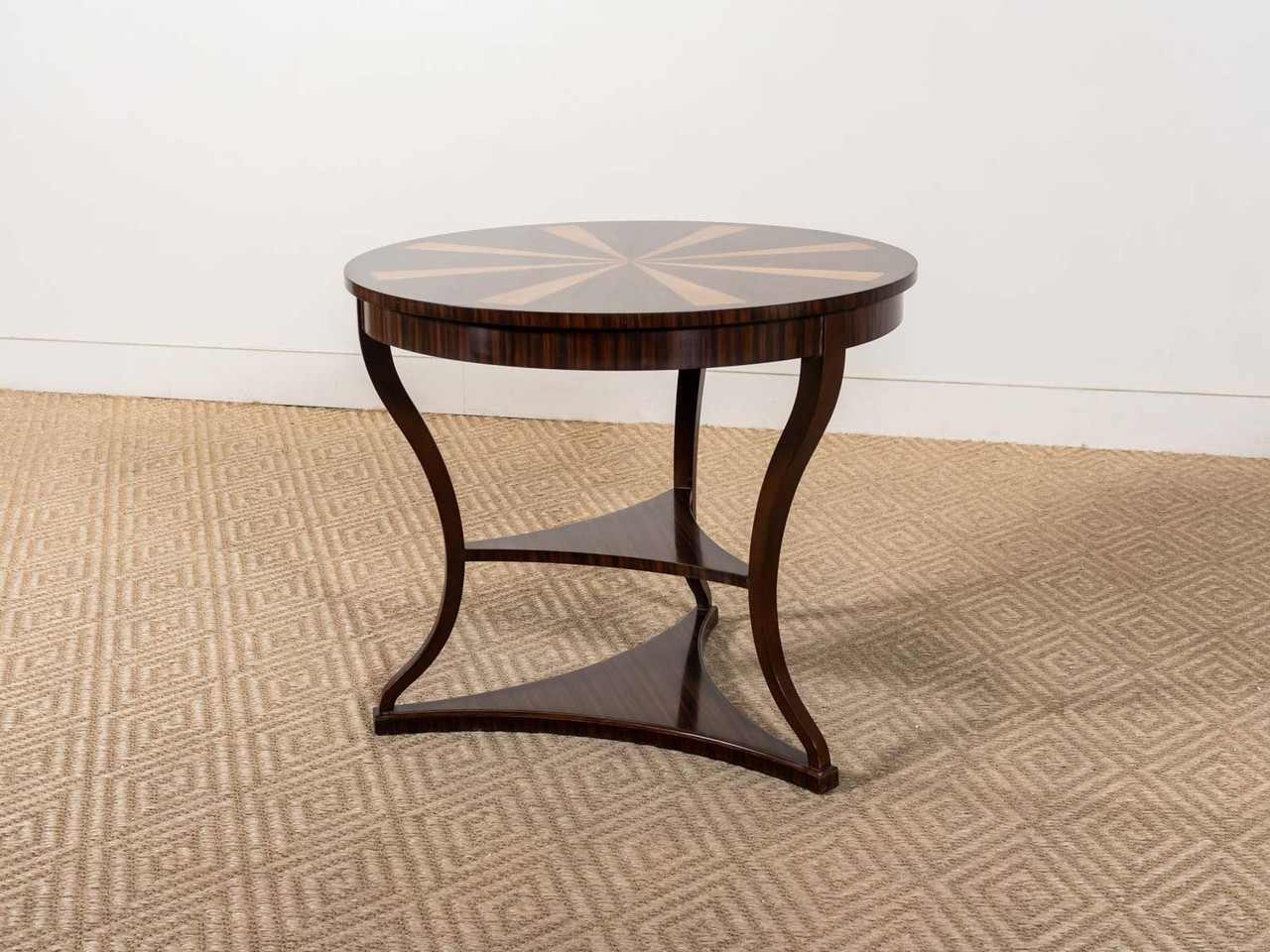 LARGE REGENCY STYLE END TABLE - REVIVAL HOME
