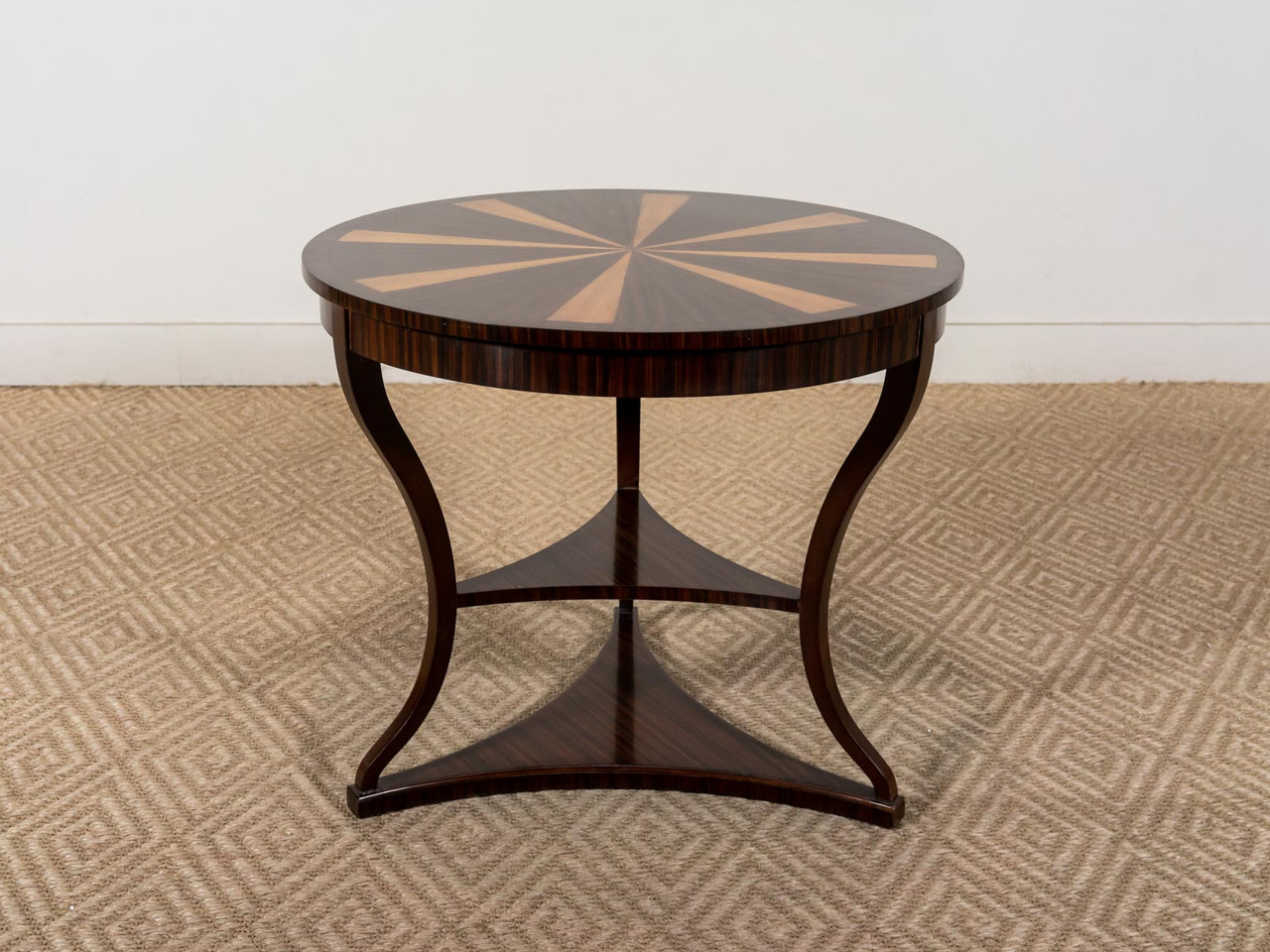 LARGE REGENCY STYLE END TABLE - REVIVAL HOME