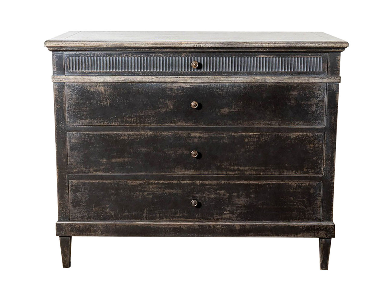 LINDEN CHEST BLACK - REVIVAL HOME