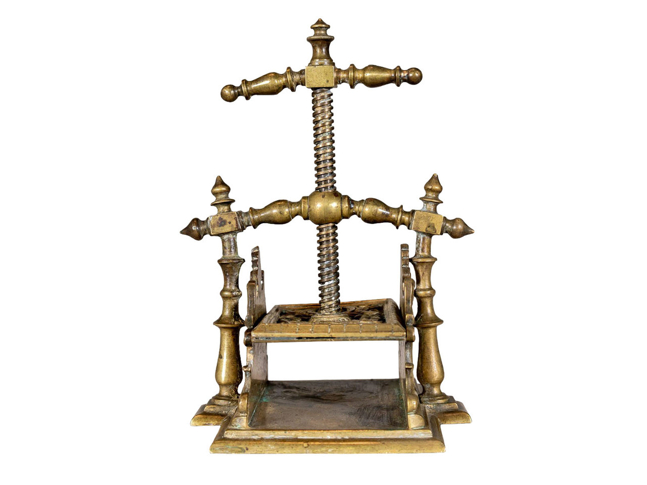 ANTIQUE PLAYING CARD PRESS - REVIVAL HOME