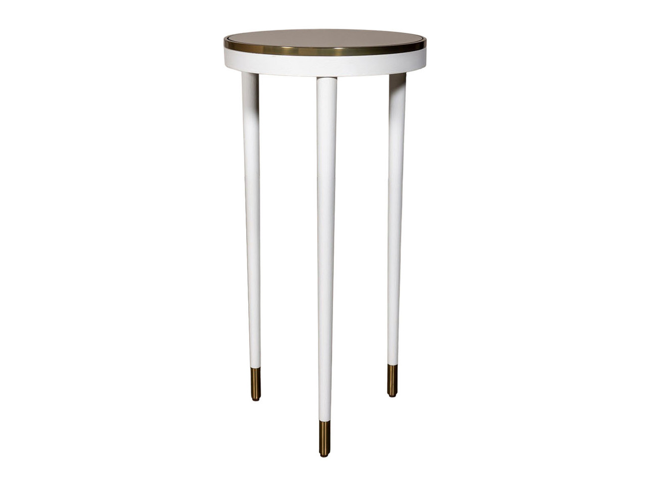 LYON SPOT SIDE TABLE WHITE - REVIVAL HOME
