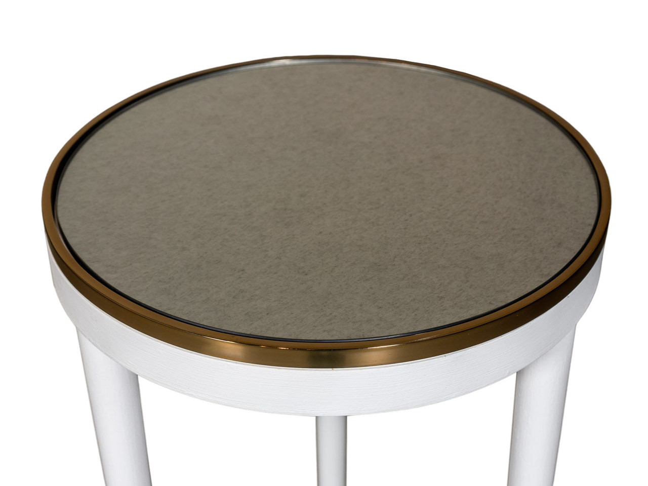 LYON SPOT SIDE TABLE WHITE - REVIVAL HOME