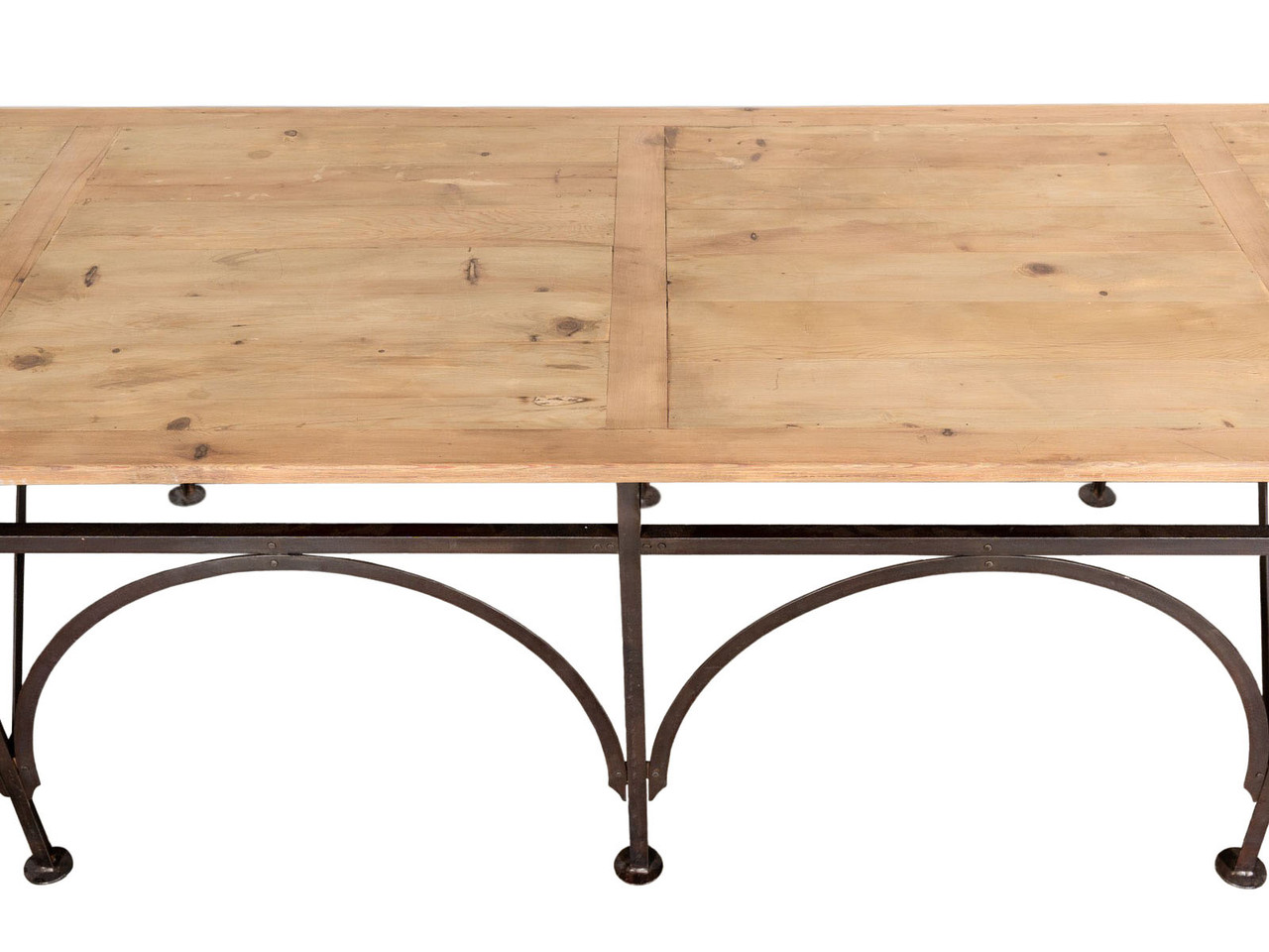 ANTIQUE LARGE SCALE INDUSTRIAL TABLE - REVIVAL HOME