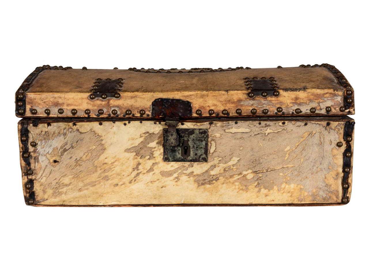 ANTIQUE STAGECOACH TRUNK - REVIVAL HOME