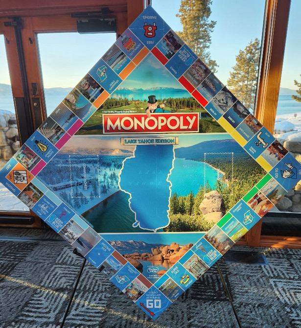 Lake Tahoe Monopoly Board Game