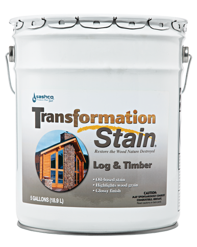 Transformation Stain - Log & Timber - Red Tone Dark, 5G - Mountain ...