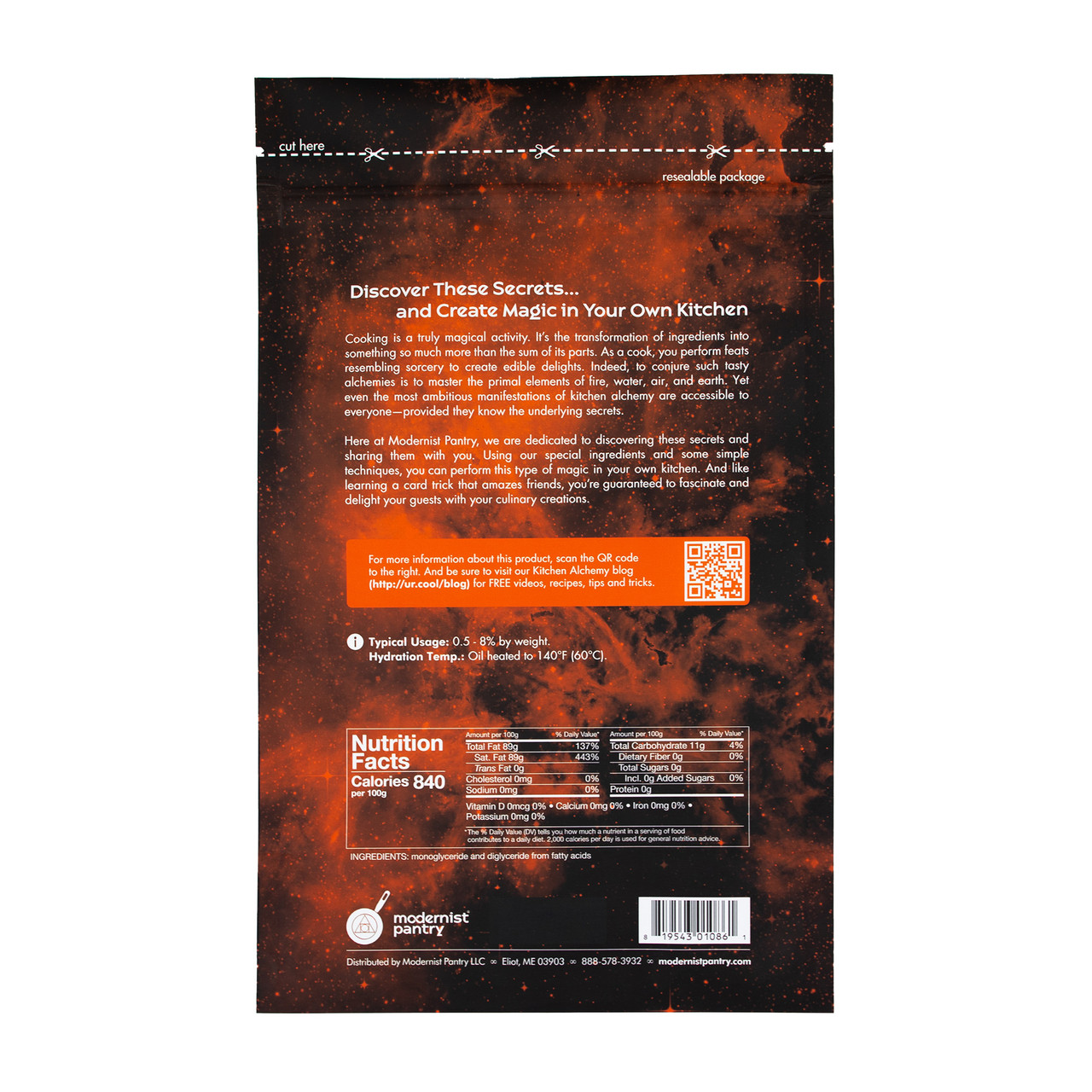 Mono and Diglyceride Flakes - Modernist Pantry, LLC