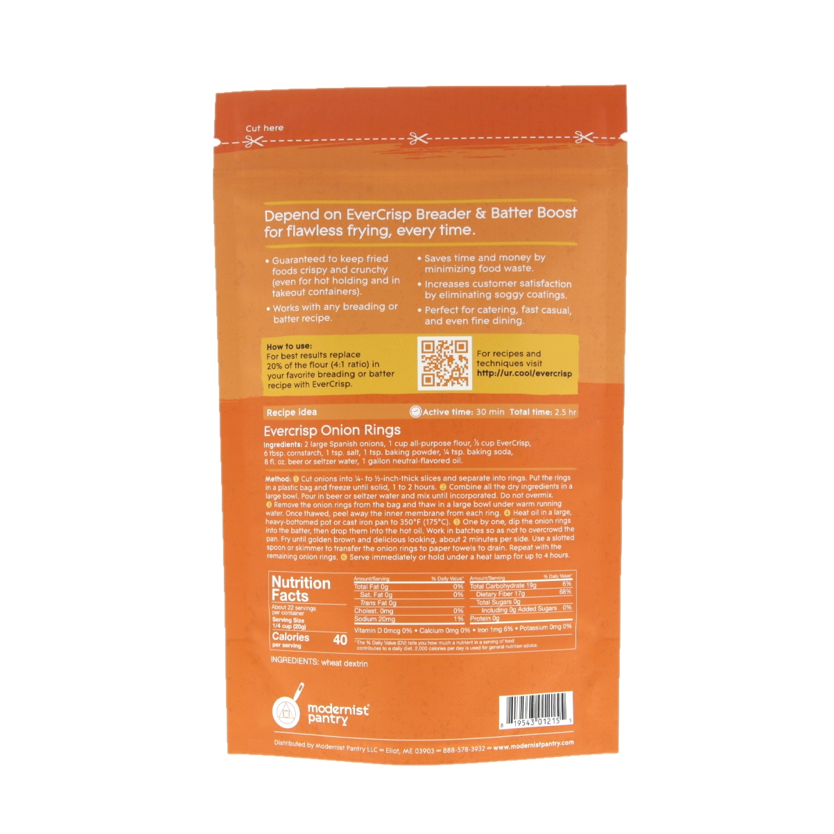 EverCrisp Breader & Batter Boost - Modernist Pantry, LLC