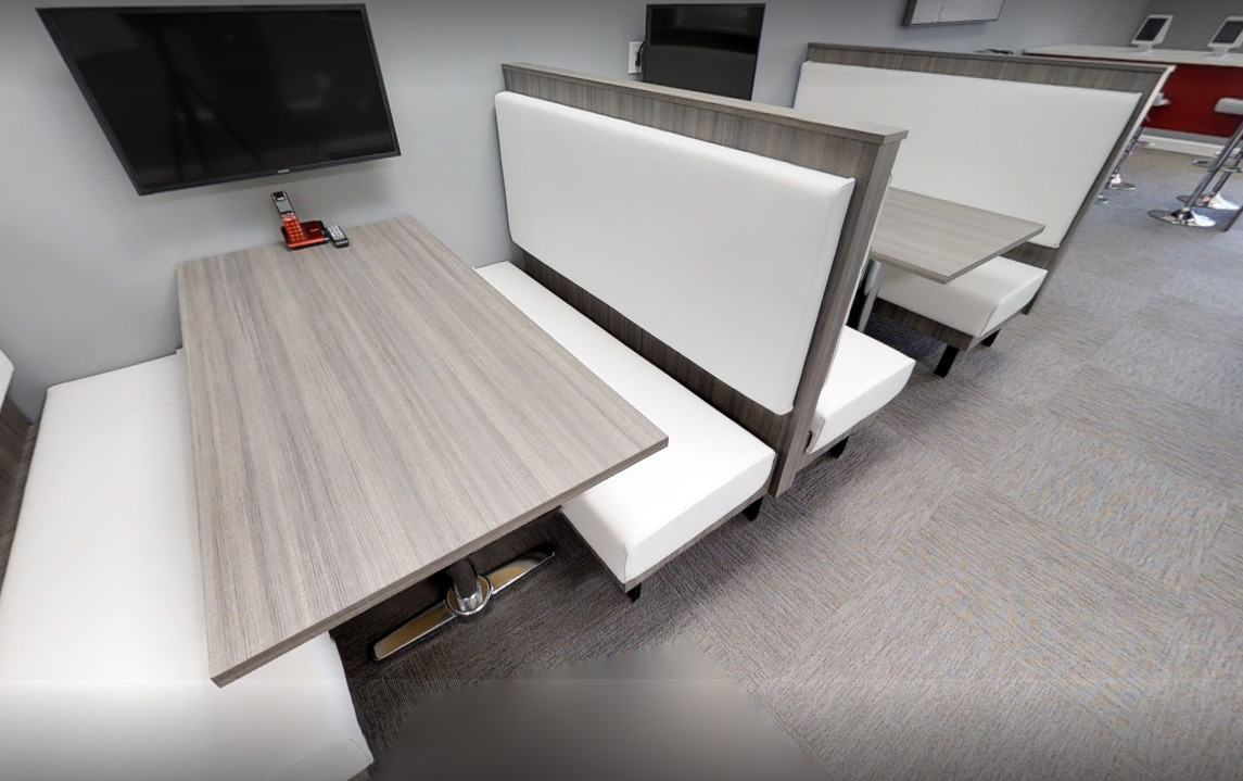 Booth and Optional Tables (Made in USA) - Restaurant Complete Interior ...
