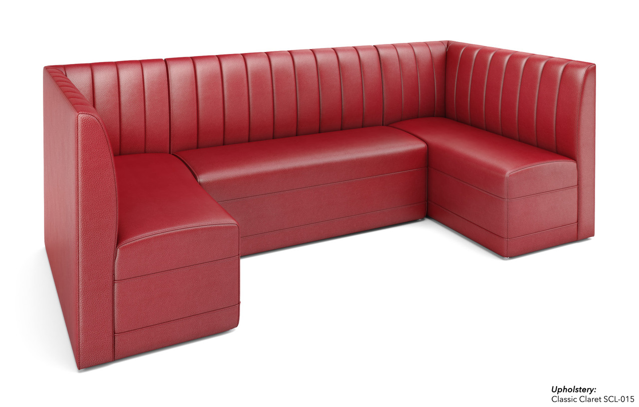 Restaurant U-Shape Booth Seating - Contract Grade - Premium Channel ...