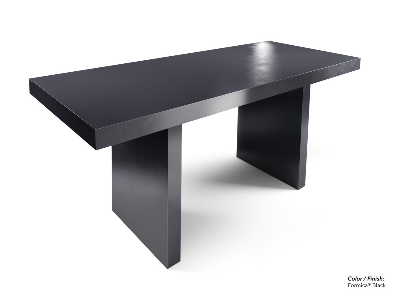 Open Communal Bar Table - 8 Feet Long - Handcrafted - Available in Many ...