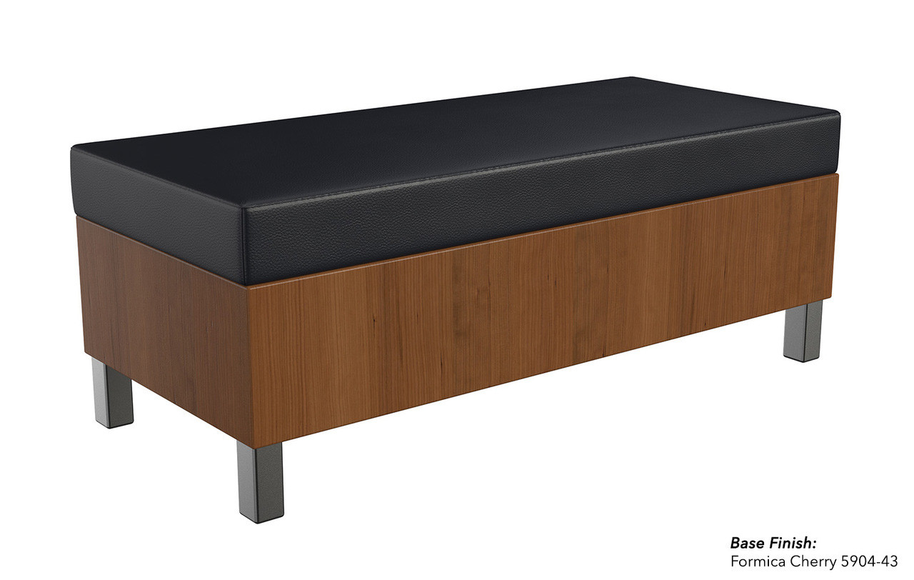 Artdeco Luxurious Seating - Long Bench -Wood Base - Metal Legs (2 Sizes ...
