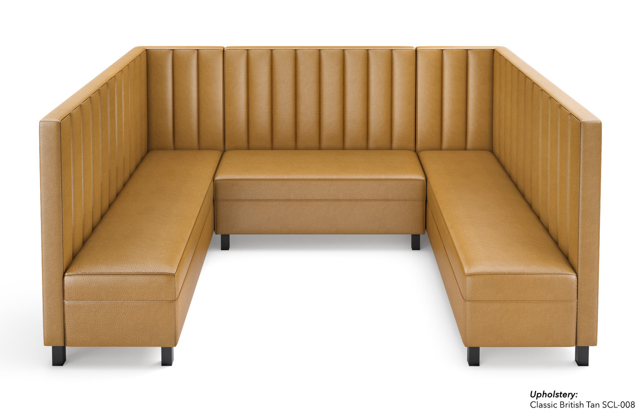 Legacy - Modular U-Shape Seating - Premium Channel Tufted Upholstery ...