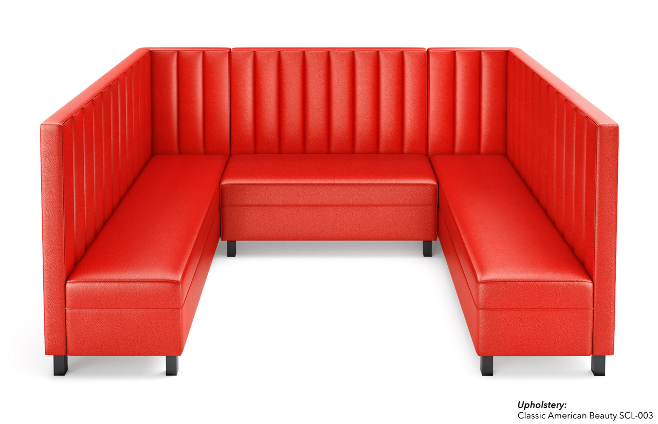 Legacy - Modular U-Shape Seating - Premium Channel Tufted Upholstery ...