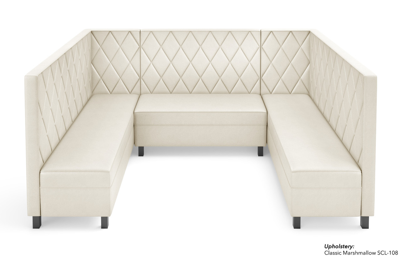 Legacy - Modular U-Shape Seating - Premium Diamond Tufted Upholstery ...