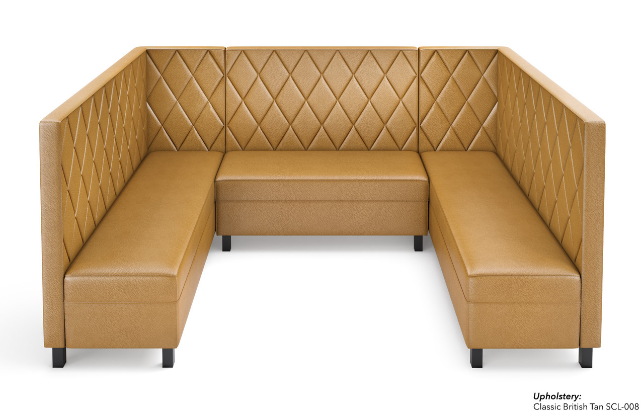 Legacy - Modular U-Shape Seating - Premium Diamond Tufted Upholstery ...