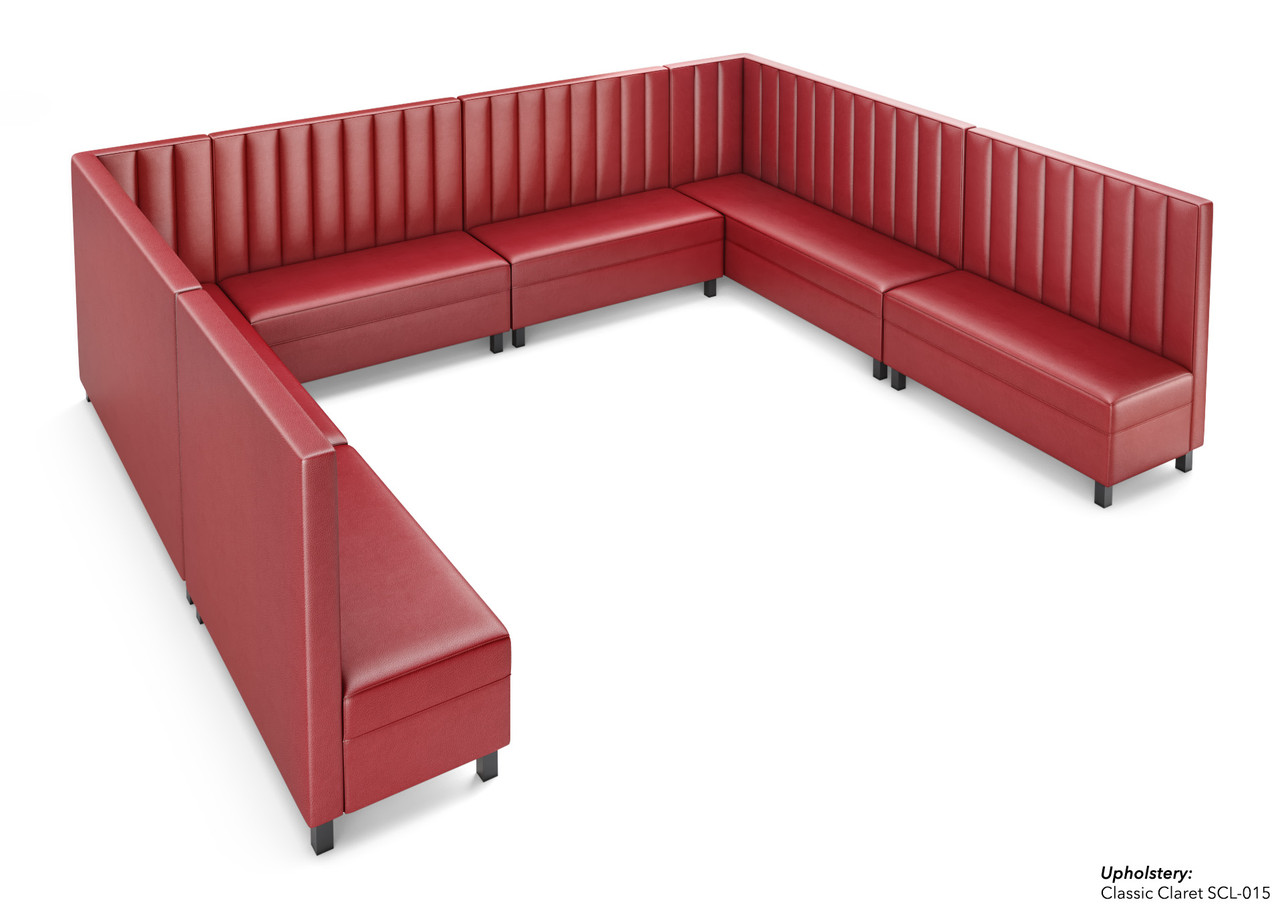Legacy - Modular Large U-Shape Seating - Premium Channel Tufted ...