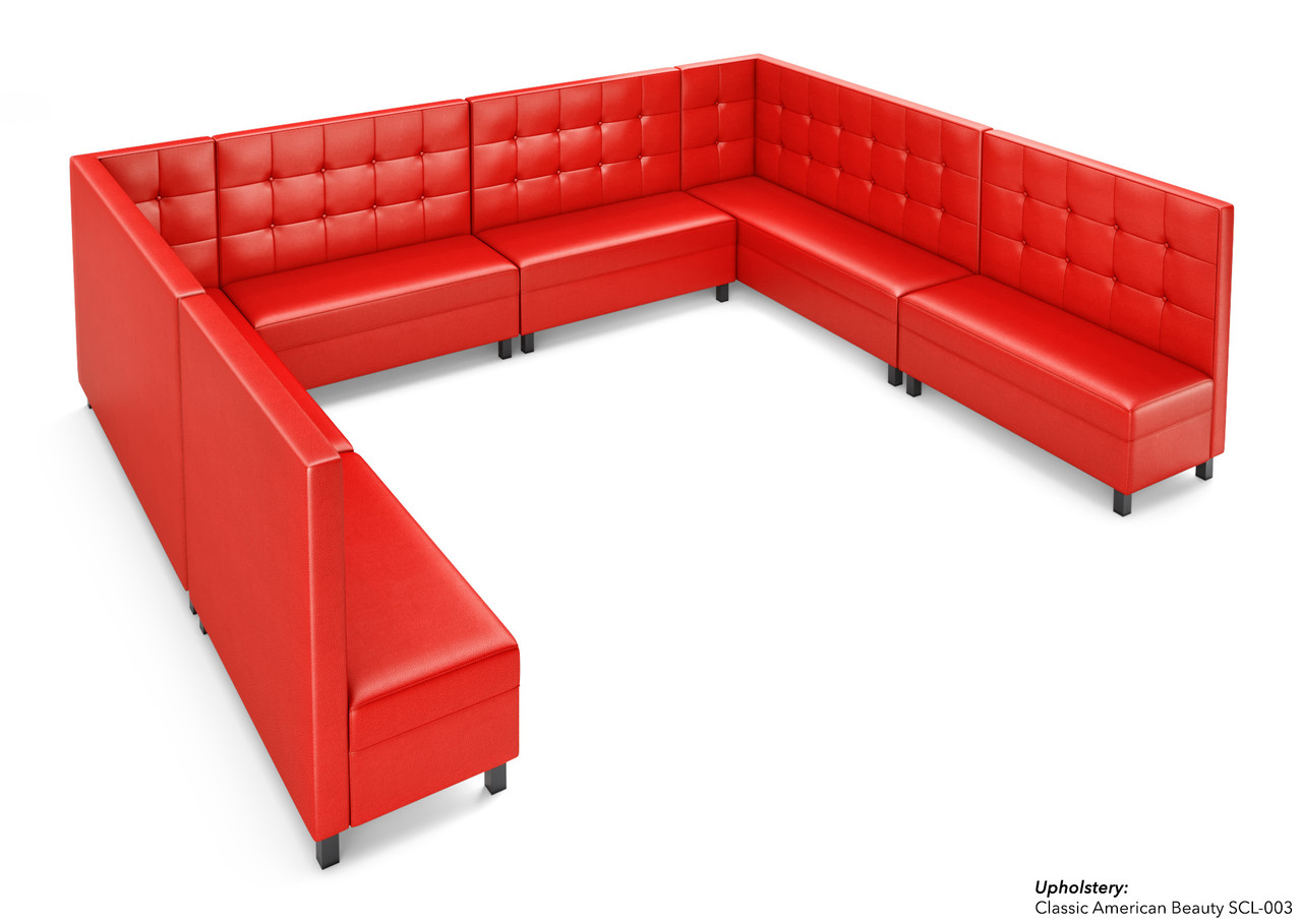 Legacy - Modular Large U-Shape Seating - Premium Button Tufted ...