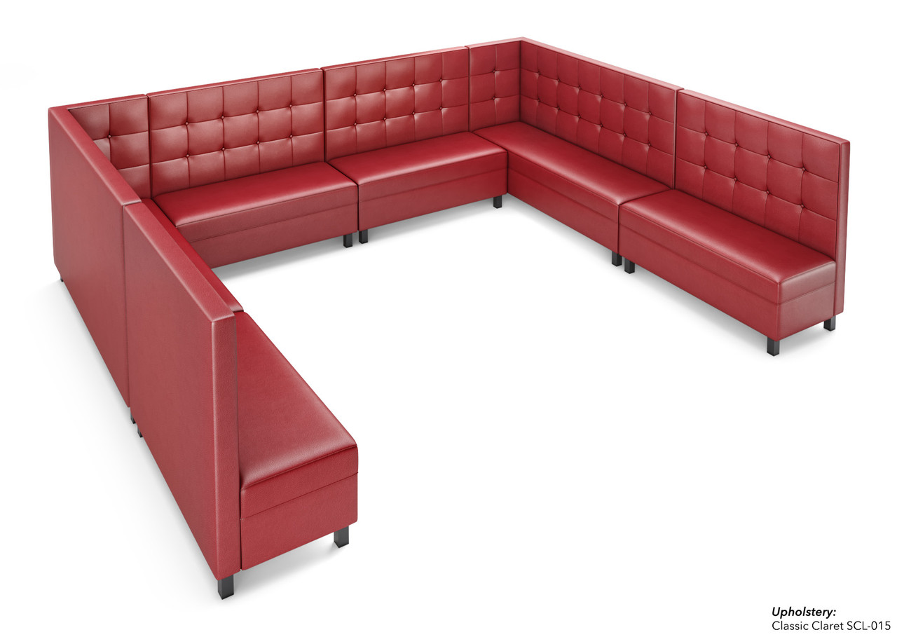 Legacy - Modular Large U-Shape Seating - Premium Button Tufted ...
