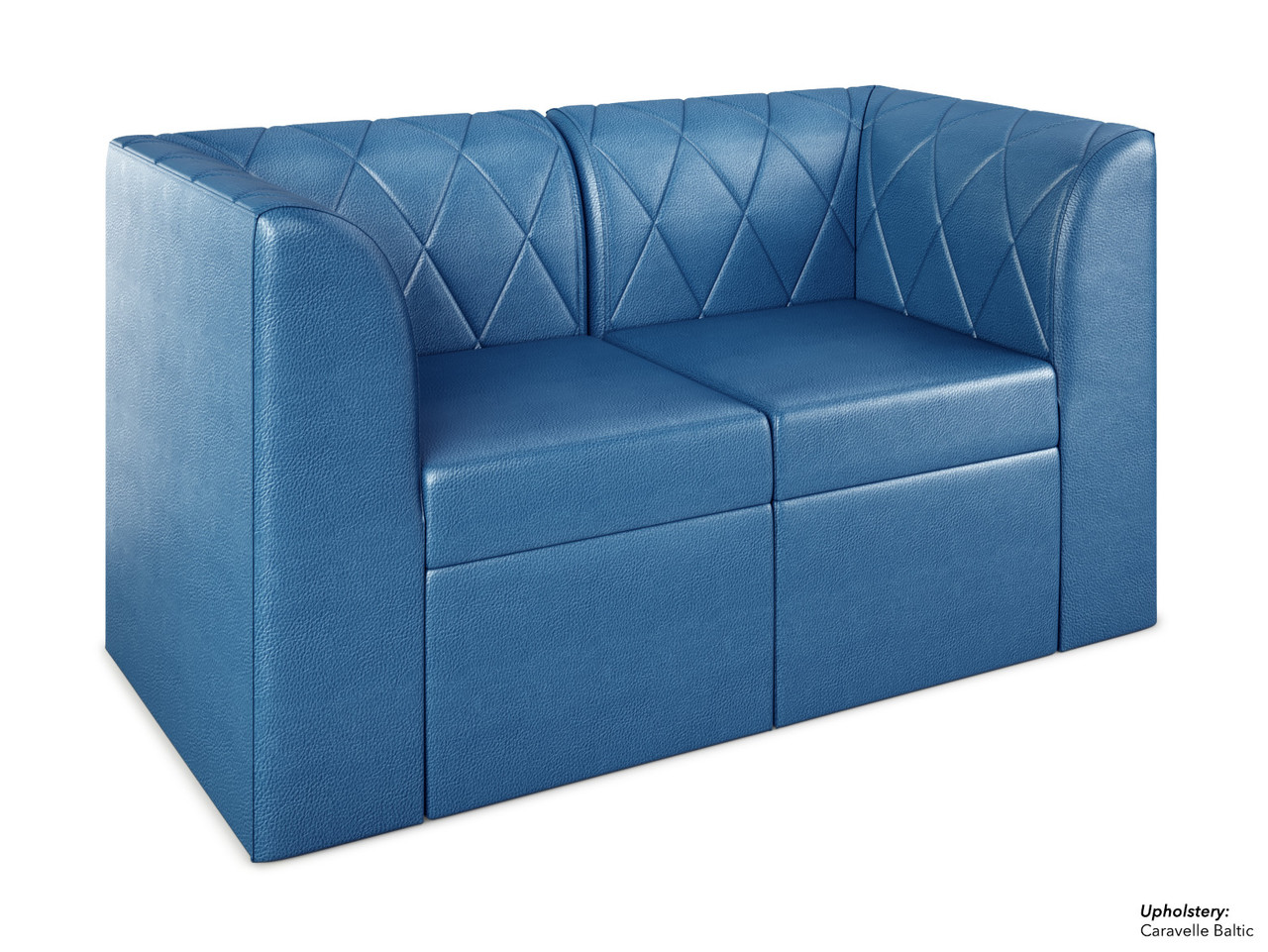 RIVERA Lounge Seating - Diamond Button Tufted Upholstery - Loveseat ...
