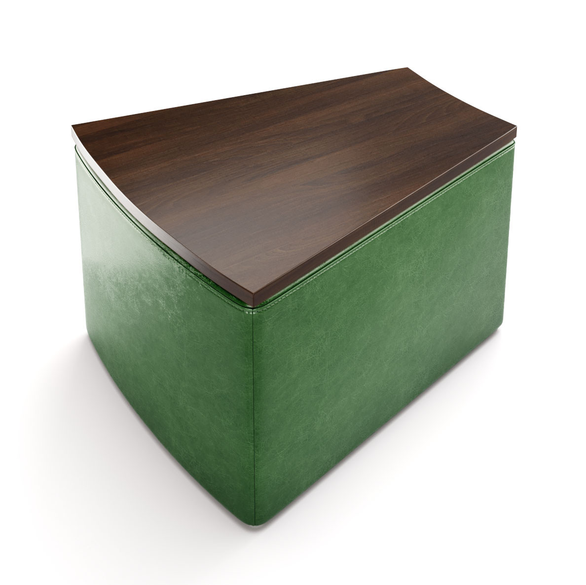 Harmony Collection - Small Wedge Coffee Table - Made in USA ...