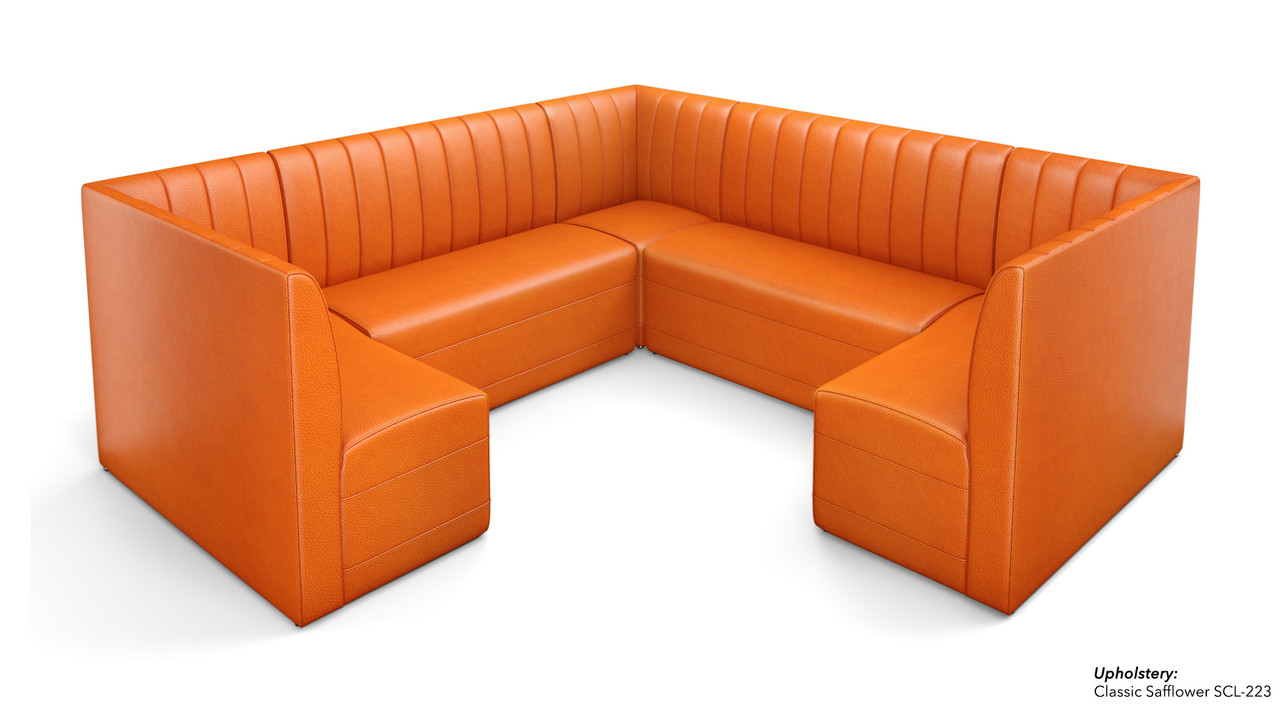 Restaurant 3/4 Circle Booth Seating - Contract Grade - Premium ...